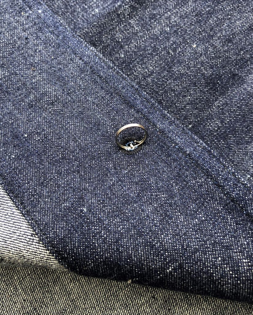 U.S.N Seaman Shawl Collar Denim Work Jacket - Kind Supply Co.