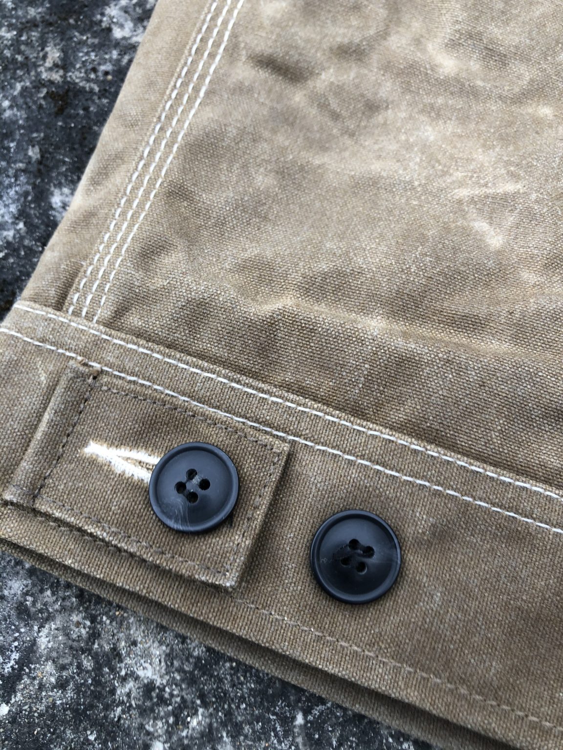 Waxed Cotton Canvas Motorcycle Jacket - Kind Supply Co.