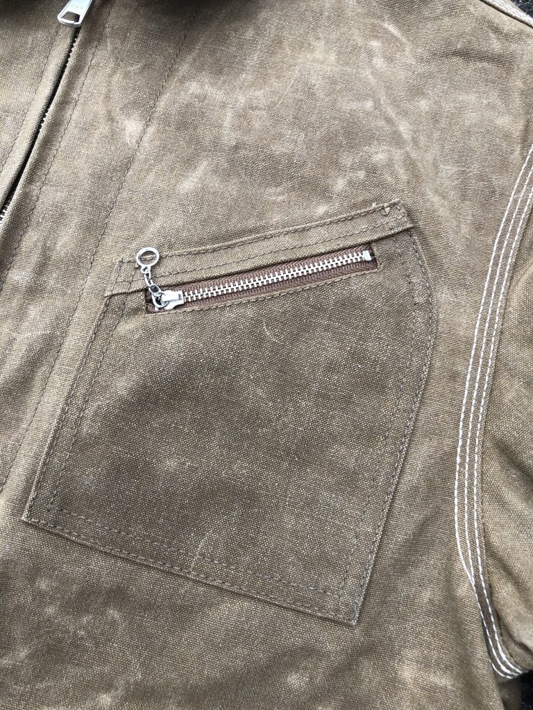 Waxed Cotton Canvas Motorcycle Jacket - Kind Supply Co.