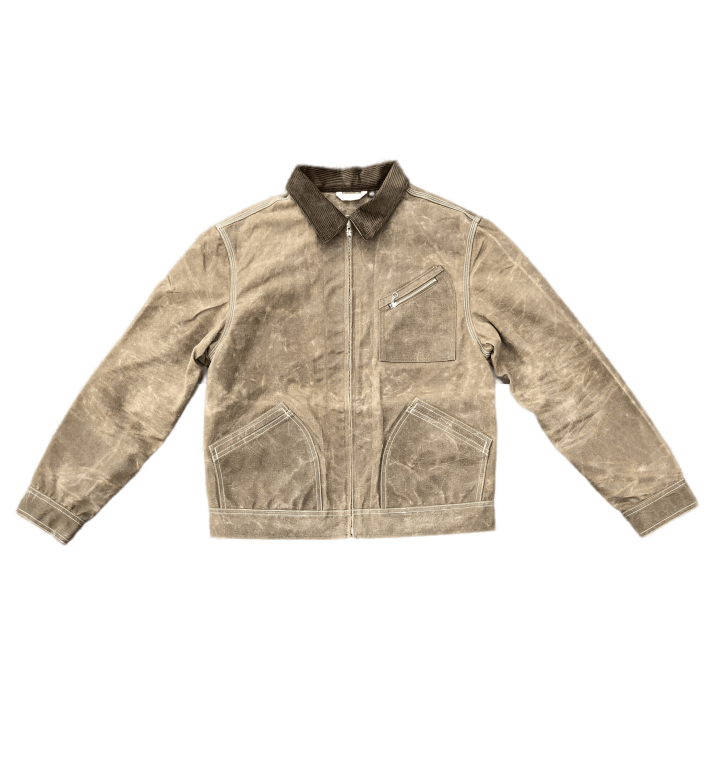 Waxed Cotton Canvas Motorcycle Jacket - Kind Supply Co.